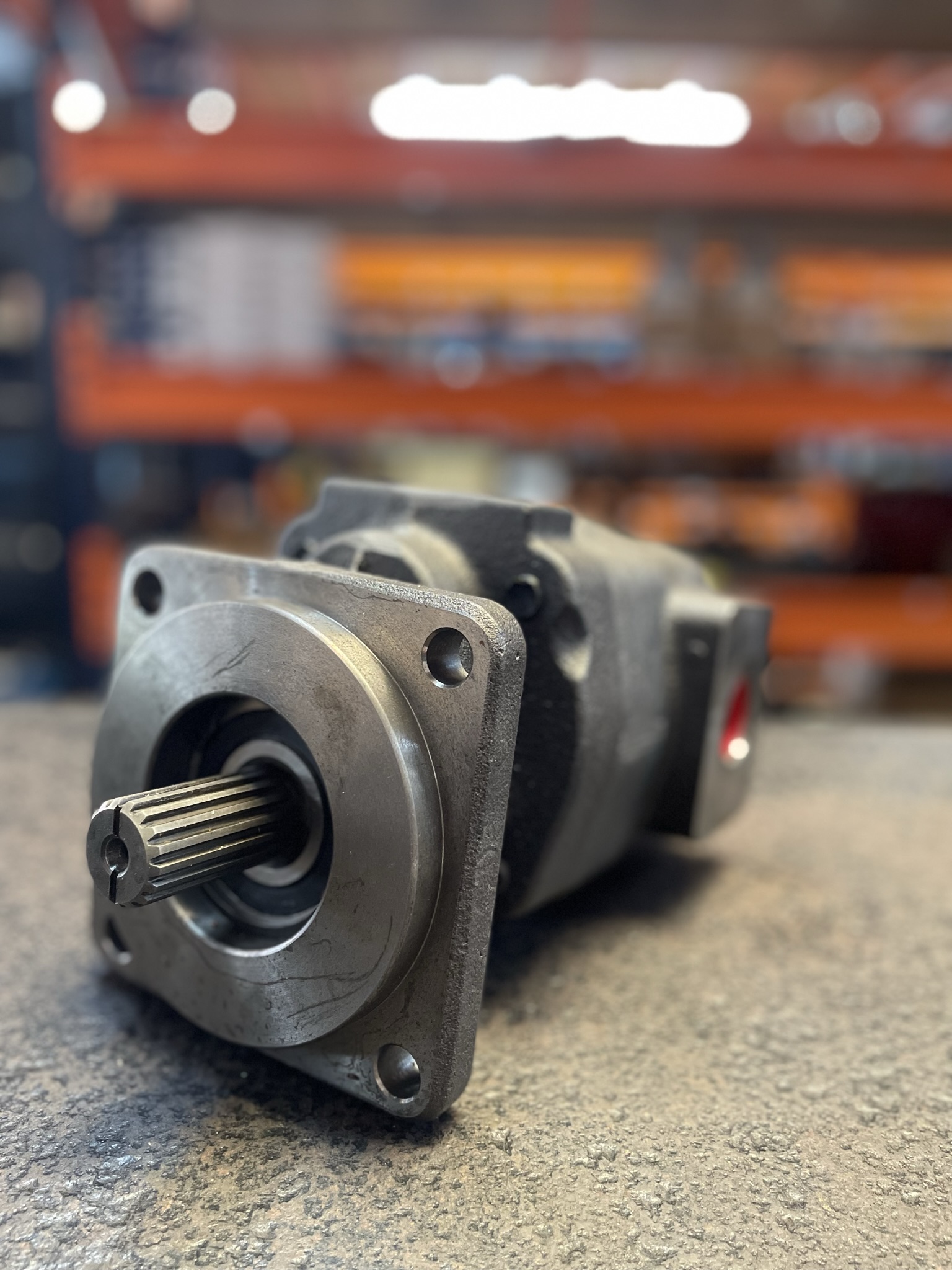 Bomba Hidráulica Case 580L/M 17 Estrias – Casa das Retros